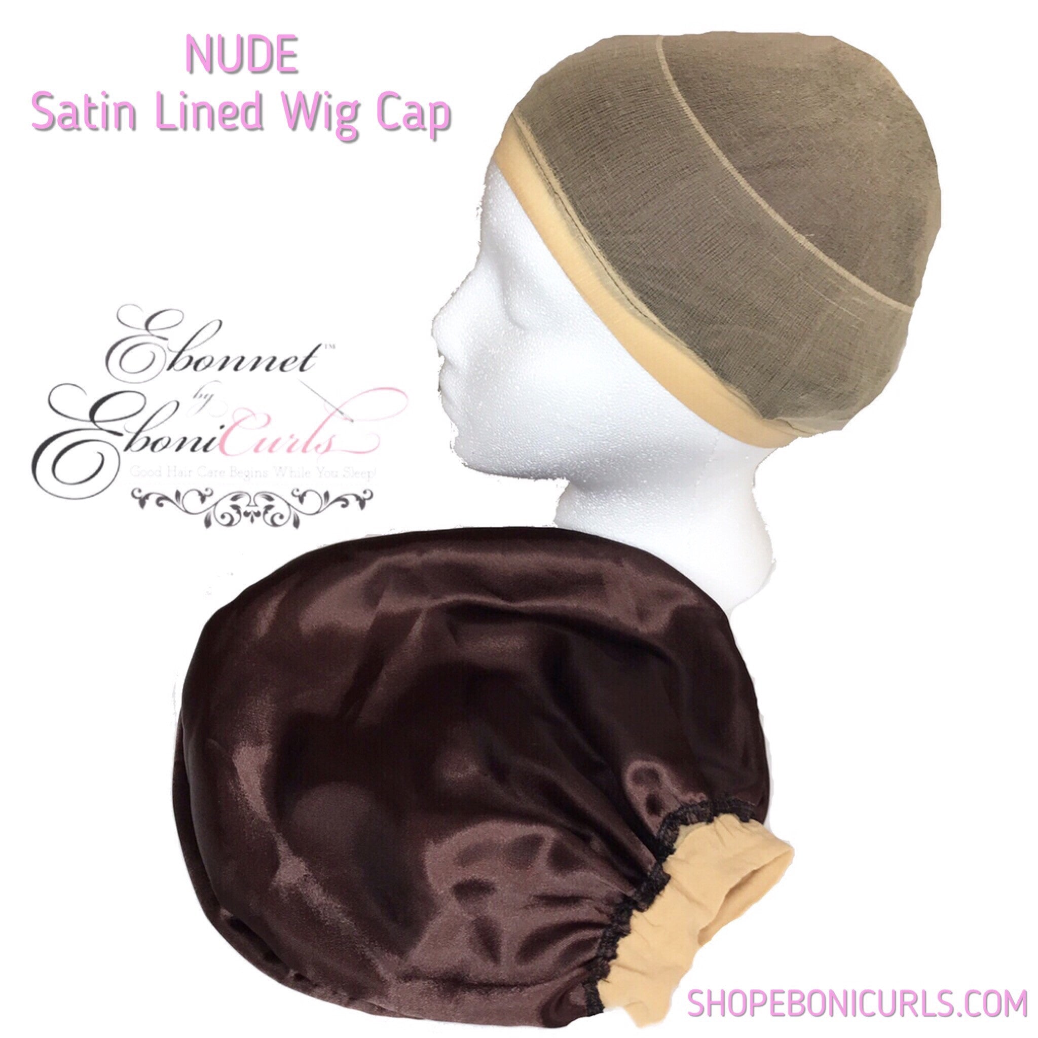 Satin Lined Wig Cap – Ebonnet® by EboniCurls®