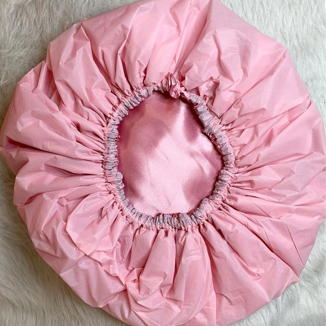Soft Pink Showercap – Ebonnet® by EboniCurls®