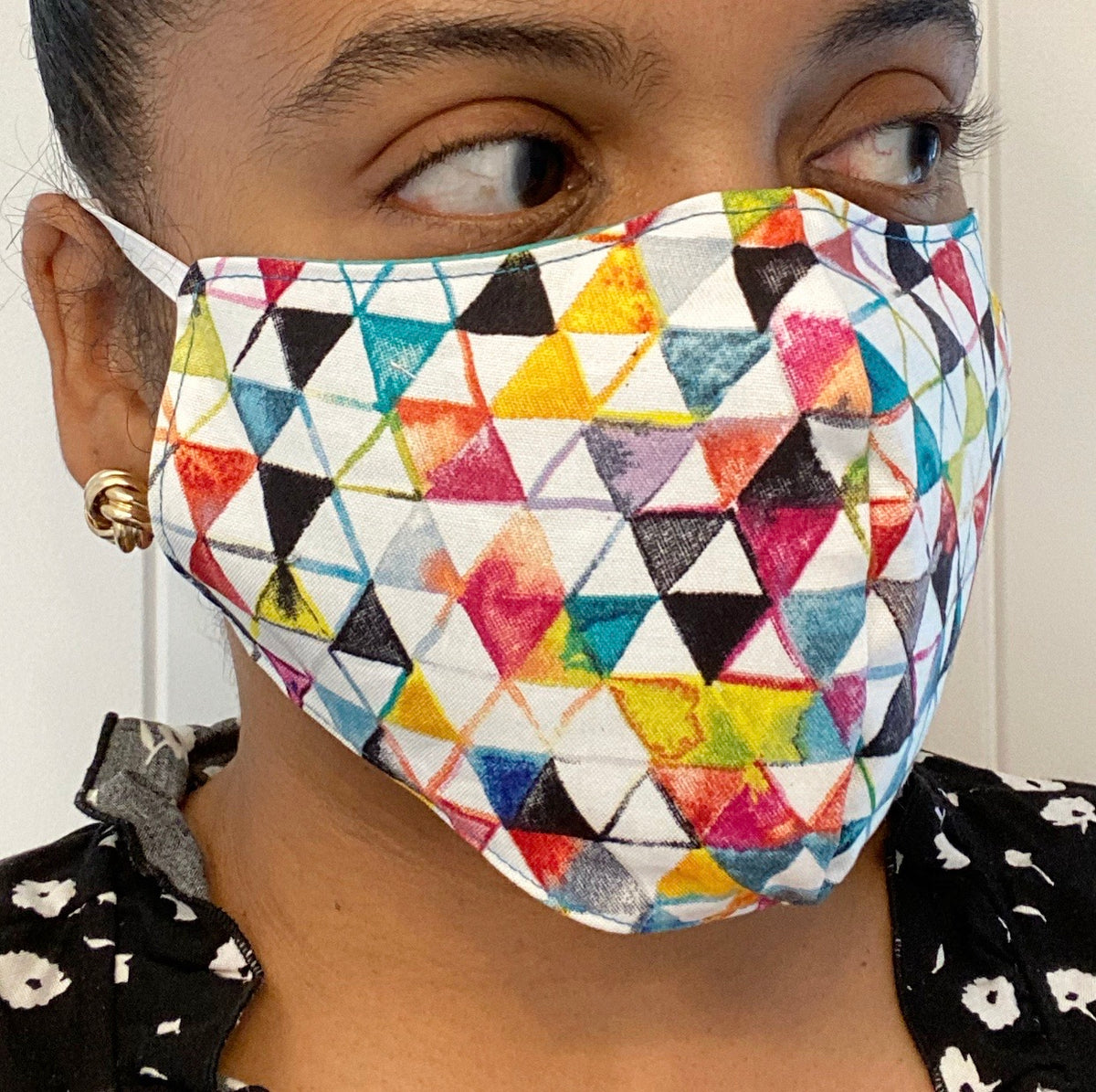 Triangle Mural Protective Mask – Ebonnet® by EboniCurls®