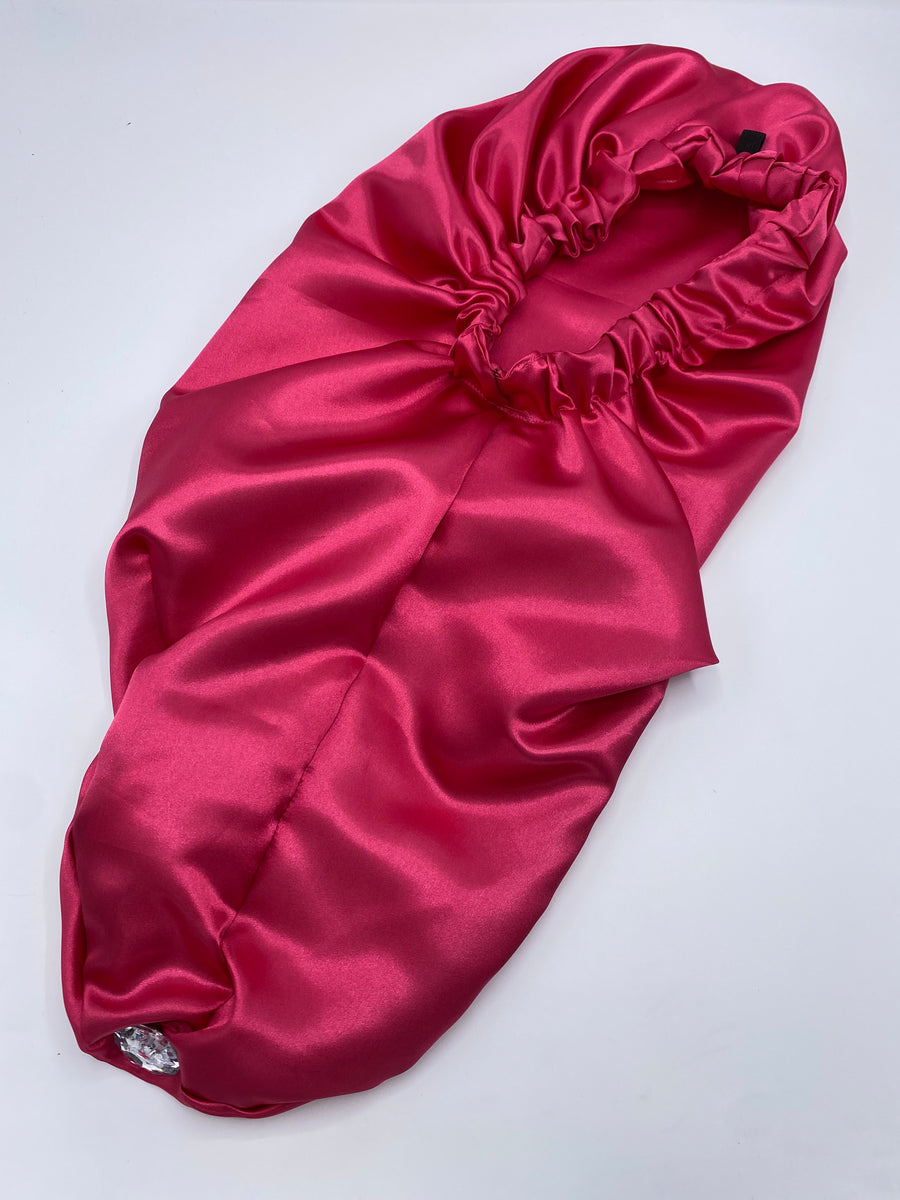 Pin Up Bonnet - Solid Colors - Select Your Color – Ebonnet® by EboniCurls®